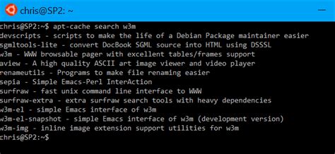How To Install Linux Software In Windows 10s Ubuntu Bash Shell