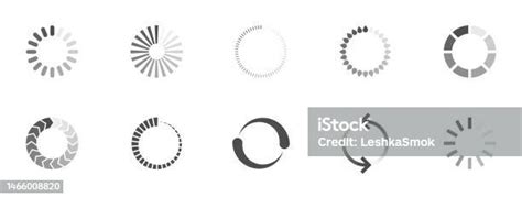 다운로드 기호 세트 로드 아이콘 세트 로드 시스템 데이터 로드 로딩 바 컴퓨터를 고정합니다 벡터 스톡 일러스트레이션 벡터 일러스트 레이 션 0명에 대한 스톡 벡터 아트 및