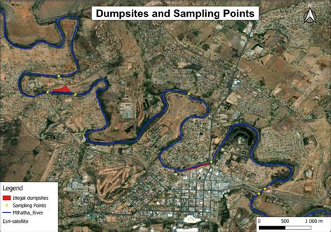 Illegal Dumpsites Along The Mthatha River And Water Quality Sampling Download Scientific