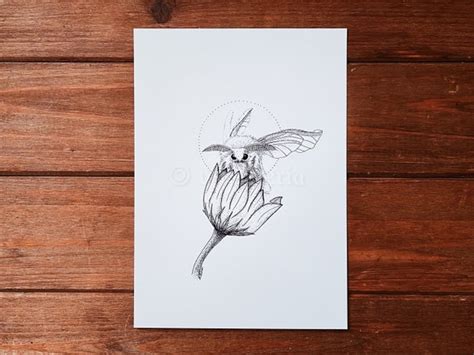 Drawing And Illustration Art And Collectibles Pen And Ink Magical Original