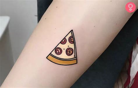 8 Delicious Pizza Tattoo Designs For Food Lovers