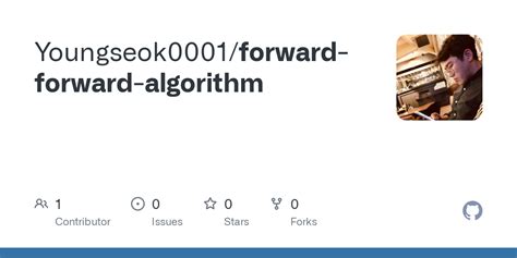 Github Youngseok0001forward Forward Algorithm