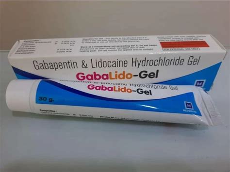 Gabapentin And Lidocaine Gel 30 Gram At ₹ 247 Tube In Nagpur Id 27184358697