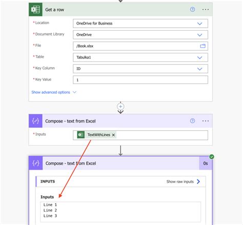 Keep New Lines From Excel In Emails Sent By Power Automate