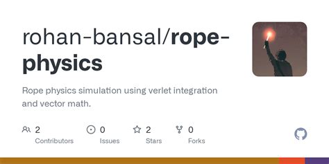 Github Rohan Bansalrope Physics Rope Physics Simulation Using Verlet Integration And Vector