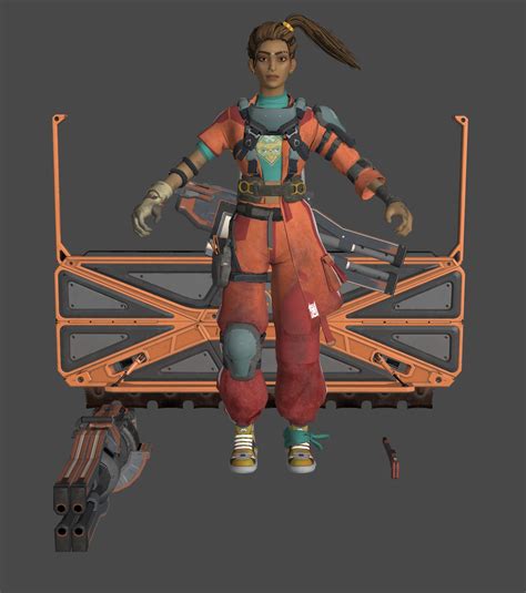 Apex Legends Rampart For Xps By Roodedude On Deviantart