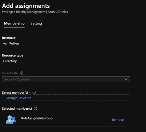 Azure Ad Role Assignable Groups