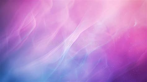 Soft Pastel Gradient With Flowing Abstract Waves In Pink And Purple Tones Creating A Calming