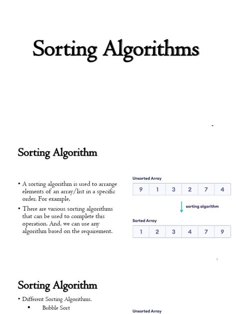 part1 bubble insertion selection sort pdf applied mathematics algorithms