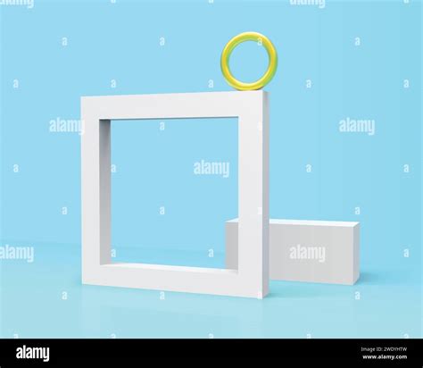 Hollow Cuboid Stock Vector Images Alamy