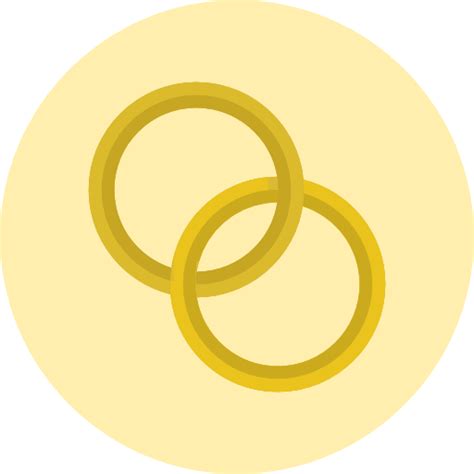 Anillos De Boda Iconos Gratis De Moda