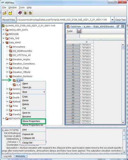 Hdf Viewer Amelet HDF For Paraview AxesSim