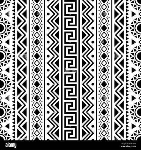 Tribal Patterns Designs Aztec Pattern Svg Border Svg Seamless Tribal