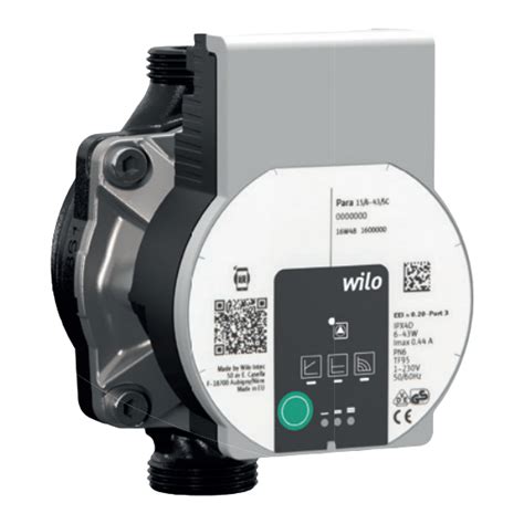 Wilo Para Series Installation And Operating Instructions Manual Pdf Download Manualslib