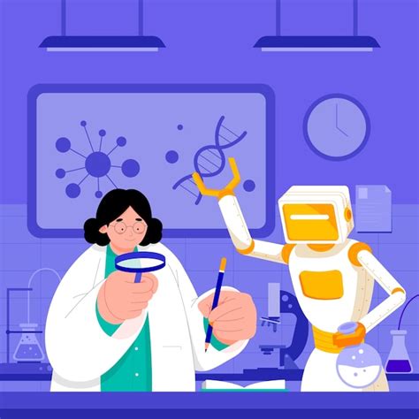 Free Vector Flat Design Ai Healthcare Illustration