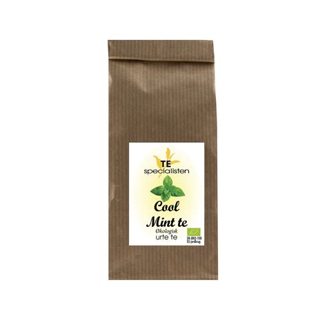 Cool Mint Te Urtete Løs Vægt Økologisk En Smagfuld Te Hurtig
