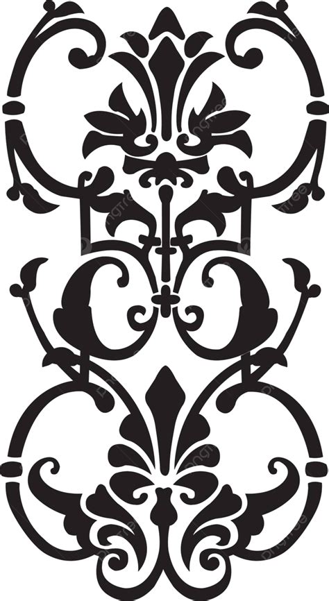 Abstract Design Model Swirls Flower Vector Model Swirls Flower Png And Vector With