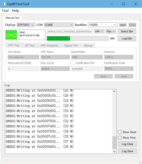 Wi Fi 非信令测试 Esp32 C3 — Esp 测试工具 Latest 文档