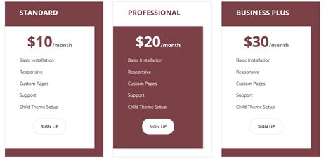 Link Hover And Box Hover Effect And Pricing Table And Progress Bar Part8 Divi Professional