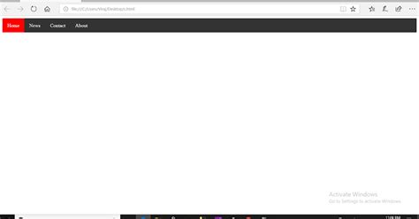 html html5 tutorial how to create menu bar in html