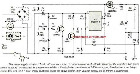 Class D Amplifier Circuit Using IC 555 Homemade Circuit Projects Class D Amplifier Circuit