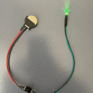 Single Led Light With Battery And Switch Etsy