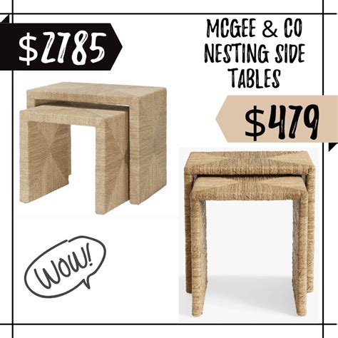 Fab Deal Mcgee And Co Ellie Nesting Side Tables I Spy Fabulous