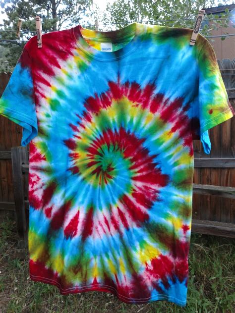 Tie Dye T Shirt Medium Etsy