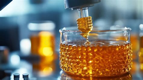 Modern Lab Testing For Honey Authenticity Reveals Purity And Quality Stock Image Image Of