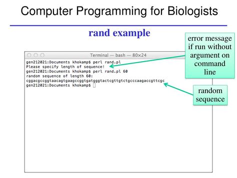 ppt computer programming for biologists powerpoint presentation free