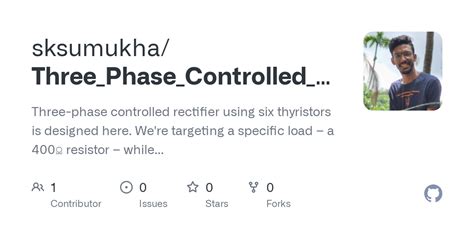 Github Sksumukhathreephasecontrolledrectifier Three Phase