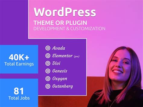 Expert Wordpress Theme Or Plugin Development And Customization Services Upwork