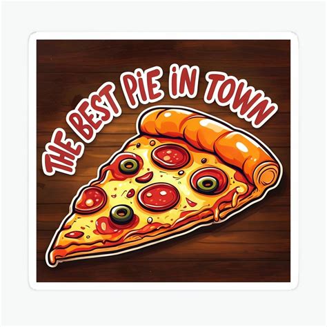 Smiling Pizza Slice With Slice To Meet You Sticker Playground