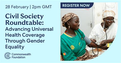 Advancing Universal Health Coverage Through Gender Equality Commonwealth Foundation