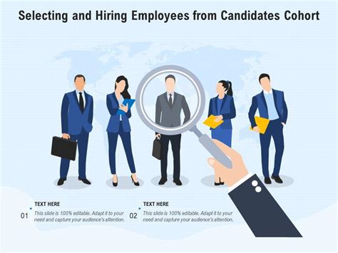 Selecting And Hiring Employees From Candidates Cohort Presentation Graphics Presentation