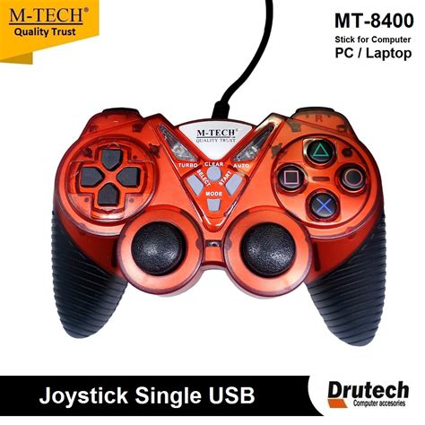 Jual Gamepad Single Getar M Tech Joystick Usb For Computer Pc Laptop