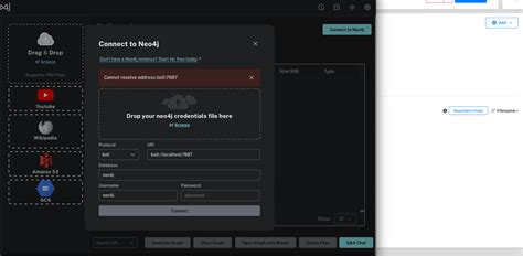 Cant Connect Neo4j Graph Builder To Desktop Instance Of Neo4j Desktop Neo4j Online Community
