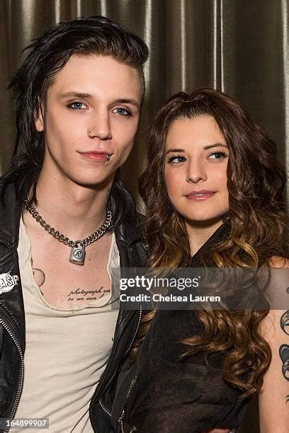 Andy Biersack And Juliet Simms Photos And Premium High Res Pictures