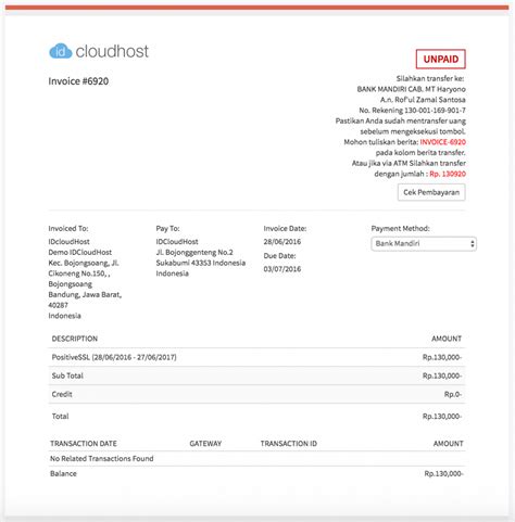 Cara Order Layanan SSL Certificate IDCloudHost