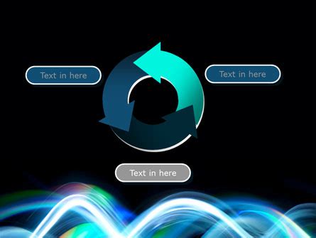 Sine Waves Presentation Template For PowerPoint And Keynote PPT Star