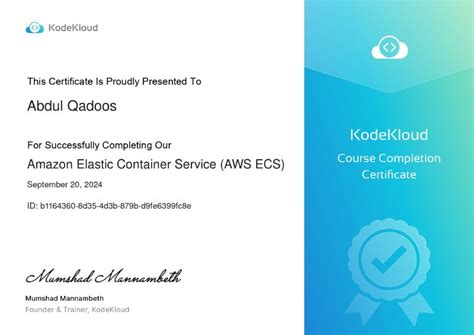 Abdul Qadoos On Linkedin Amazonecs Aws Containers Cloudtechnology