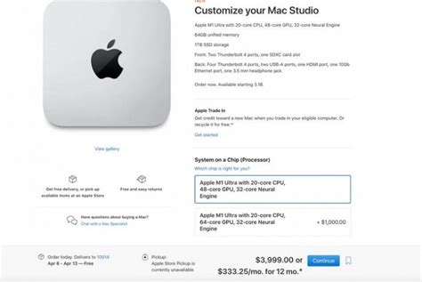 Миллион рублей за новейший Mac Studio? В топовой версии самый мощный ...
