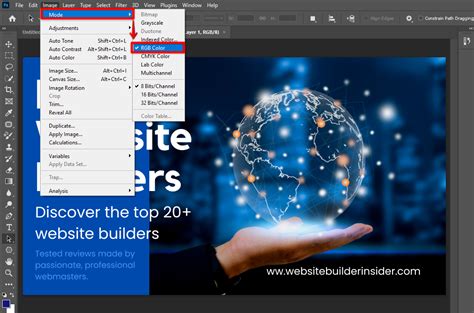 How Do You Change To RGB Color Mode In Photoshop WebsiteBuilderInsider