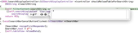 ios7 uisearchdisplaycontroller search bar types letters automatically