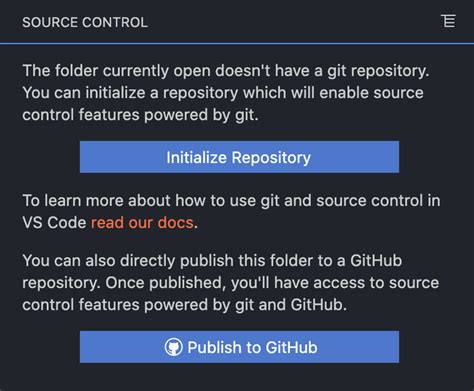Initialise Repository Message Won T Go Away Issue Microsoft Vscode GitHub