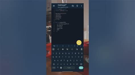 Dynamic Colorful Spirals With Python Turtle 🌀🌈 Shorts Trending Viralvideo Youtube
