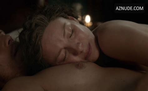 Sam Heughan Straight Shirtless Scene In Outlander Aznude Men