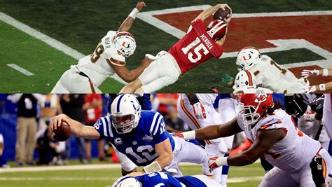 Indiana Vs Miami Fernando Mendoza Touchdown Run On Fourth Down Highlight