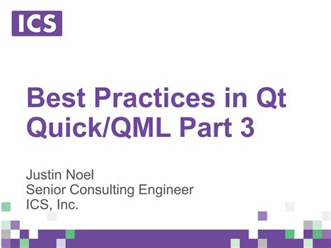 Best Practices In Qt Quickqml Part 3 Ppt