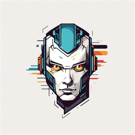 Premium Photo Ai Pencil Robot With Square Robot Head And Antenna On Solid White Background